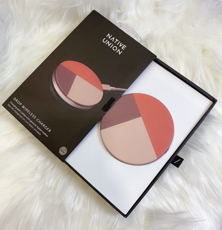 【粉紅3C】NATIVE UNION無線充電盤、無線充電座、超長床邊充電線－充滿少女心的粉色氣質手機周邊品牌 - 原來是美花