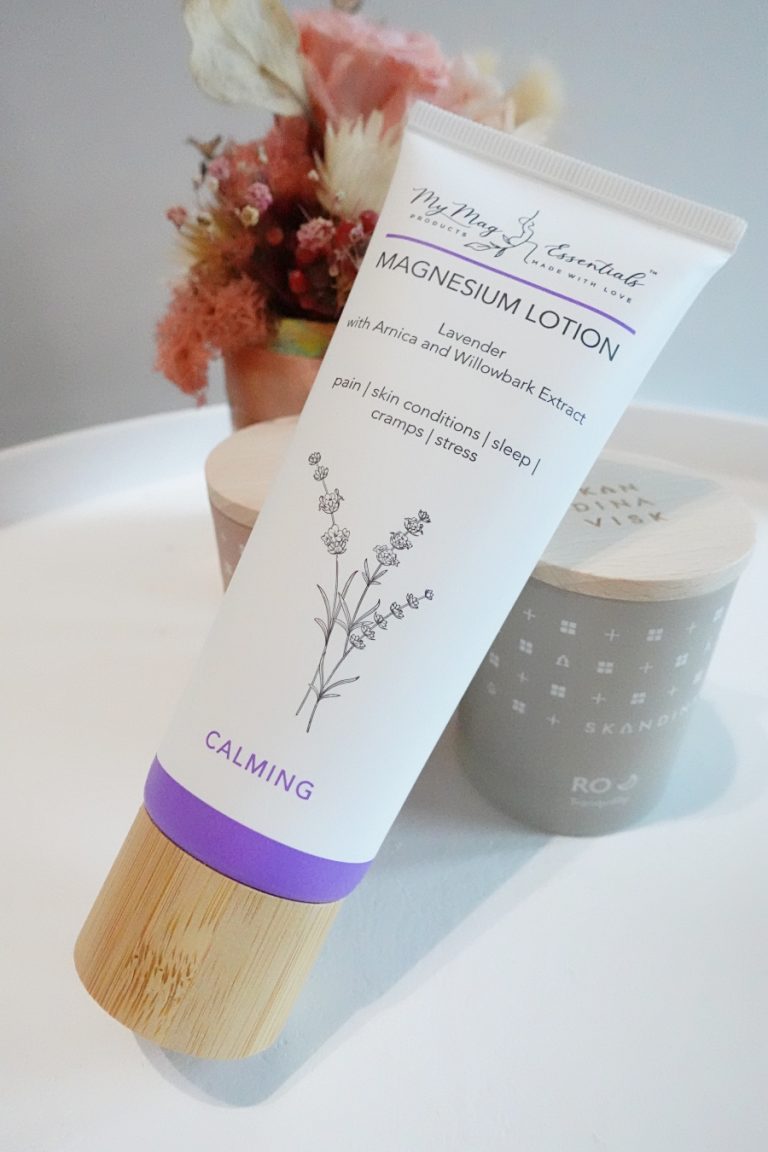 【舒眠好物】澳洲My Mag Essentials舒心好眠鎂乳霜，用「擦」的補充鎂，提升睡眠品質超好眠 - 原來是美花