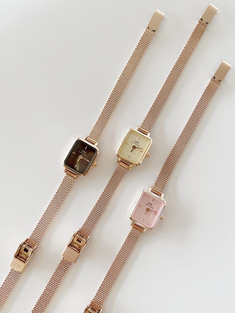 【DW手錶】小方糖手錶Quadro Mini超級迷你系列來襲＋DIY Charms拼字手鍊項鍊，享受獨一無二的時尚樂趣♥ - 原來是美花