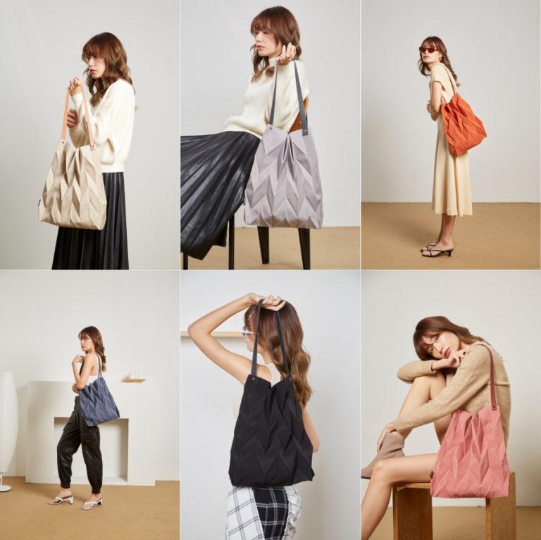 【穿搭】PAVI STUDIO折疊肩背包，好輕好收大容量的時尚單肩包，出門旅遊必備(無敵好裝) - 原來是美花